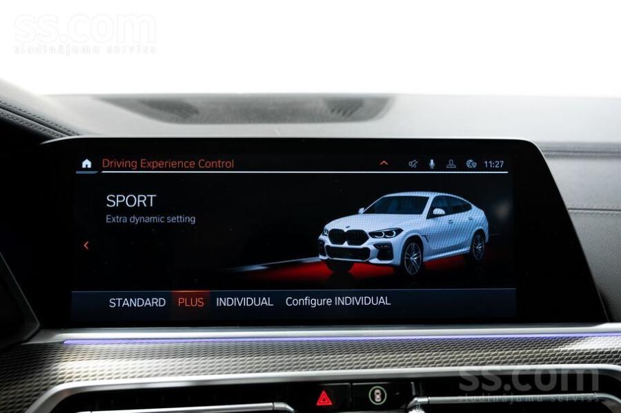 Balts BMW X6 2021 Rīga, ar dzinēja tilpumu 3.00 L un nobraukumu 65 tūkst. km par 55500 €, foto 26 vietnē AUTOMOTO.COM.LV
