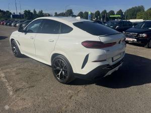 White BMW X6 2021 in Klaipeda, with an engine capacity of 4.40 L and mileage of 58 thousand km for 52500 €, photo 5 on AUTOMOTO.COM.LV
