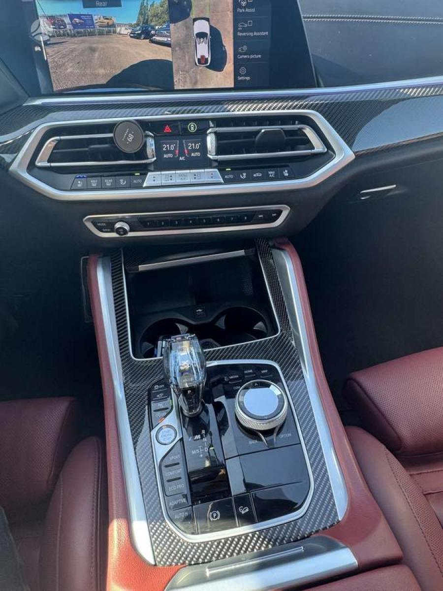 White BMW X6 2021 in Klaipeda, with an engine capacity of 4.40 L and mileage of 58 thousand km for 52500 €, photo 9 on AUTOMOTO.COM.LV