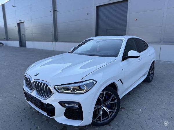 Balts BMW X6 2021 Kauņa, ar dzinēja tilpumu 2.99 L un nobraukumu 64 tūkst. km par 54999 €, foto 3 vietnē AUTOMOTO.COM.LV
