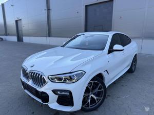White BMW X6 2021 in Kaunas, with an engine capacity of 2.99 L and mileage of 64 thousand km for 54999 €, photo 3 on AUTOMOTO.COM.LV