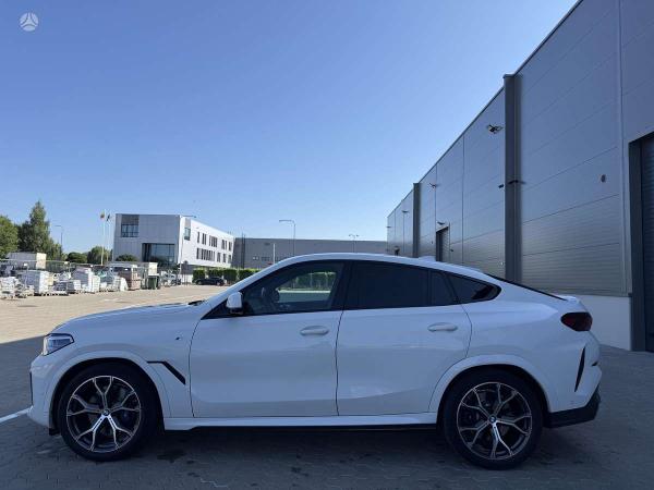 Balts BMW X6 2021 Kauņa, ar dzinēja tilpumu 2.99 L un nobraukumu 64 tūkst. km par 54999 €, foto 8 vietnē AUTOMOTO.COM.LV