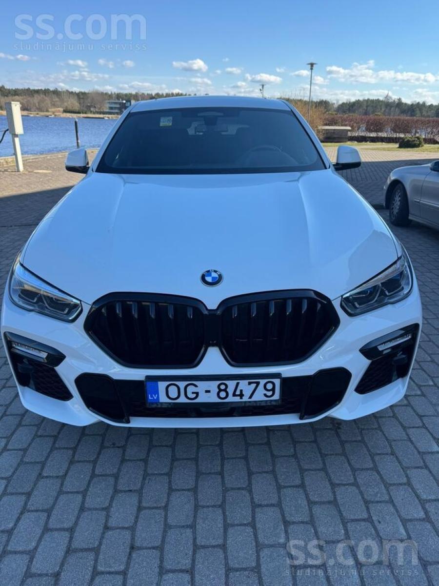 Balts BMW X6 2021 Rīga, ar dzinēja tilpumu 3.00 L un nobraukumu 47 tūkst. km par 56000 €, foto 3 vietnē AUTOMOTO.COM.LV