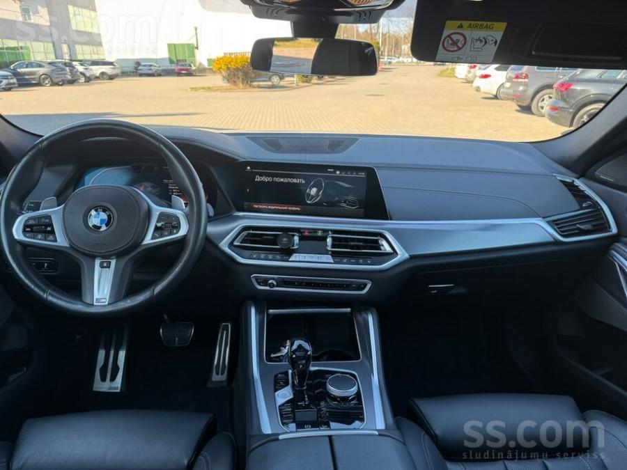 Balts BMW X6 2021 Rīga, ar dzinēja tilpumu 3.00 L un nobraukumu 47 tūkst. km par 56000 €, foto 6 vietnē AUTOMOTO.COM.LV