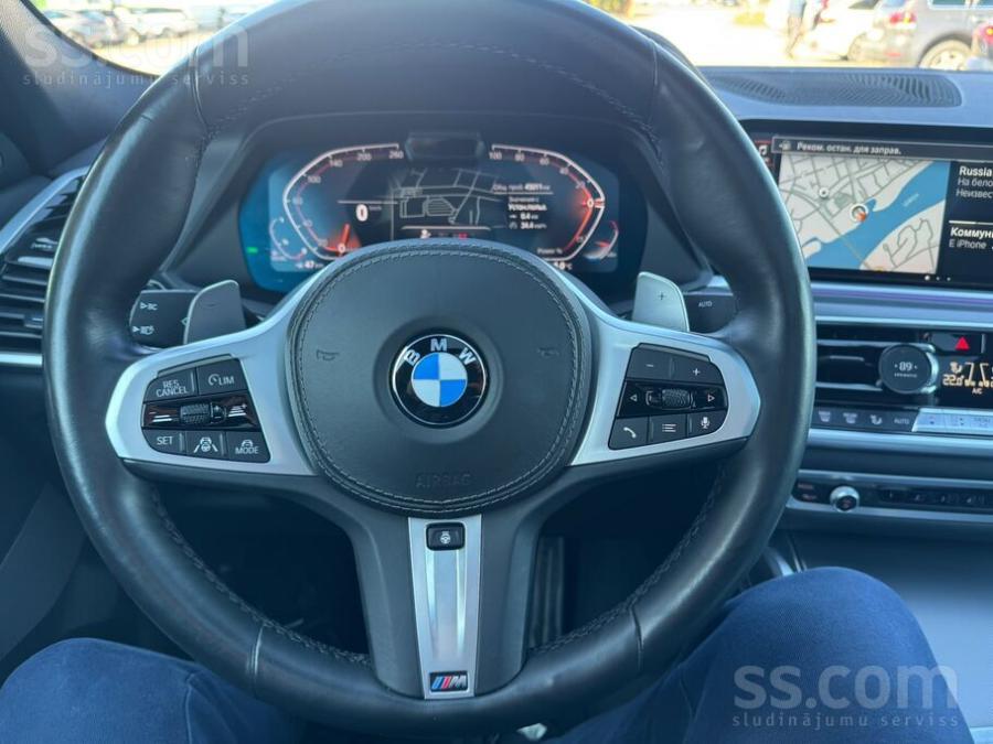 Balts BMW X6 2021 Rīga, ar dzinēja tilpumu 3.00 L un nobraukumu 47 tūkst. km par 56000 €, foto 11 vietnē AUTOMOTO.COM.LV