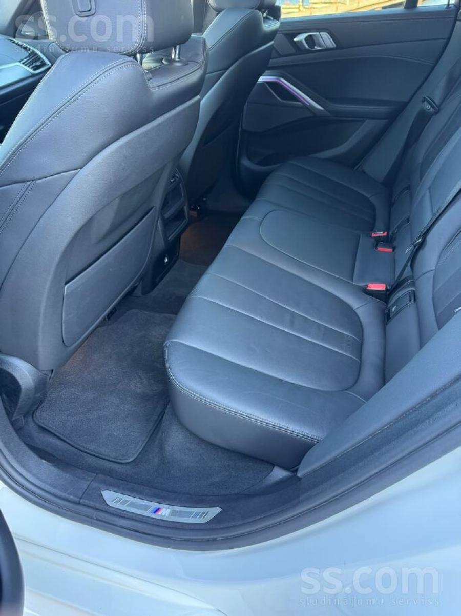 Balts BMW X6 2021 Rīga, ar dzinēja tilpumu 3.00 L un nobraukumu 47 tūkst. km par 56000 €, foto 14 vietnē AUTOMOTO.COM.LV