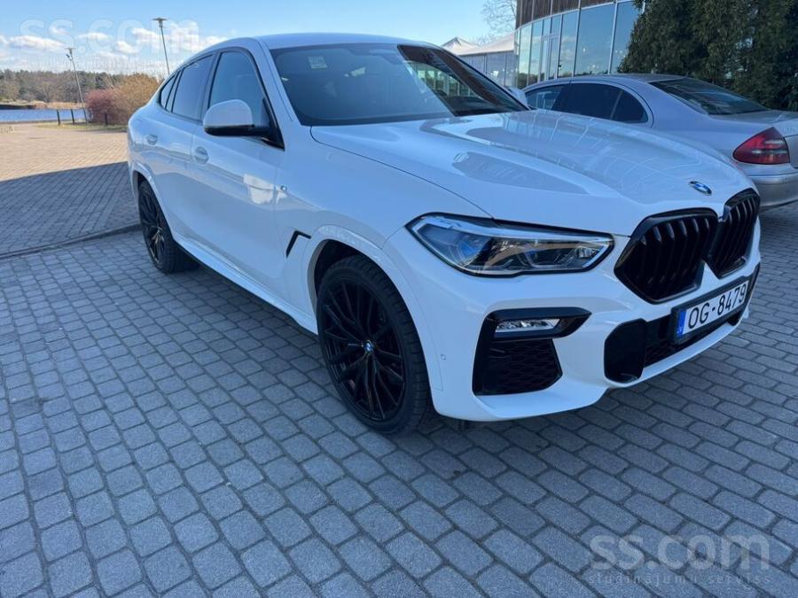 Balts BMW X6 2021 Rīga, ar dzinēja tilpumu 3.00 L un nobraukumu 47 tūkst. km par 56000 €, foto 17 vietnē AUTOMOTO.COM.LV