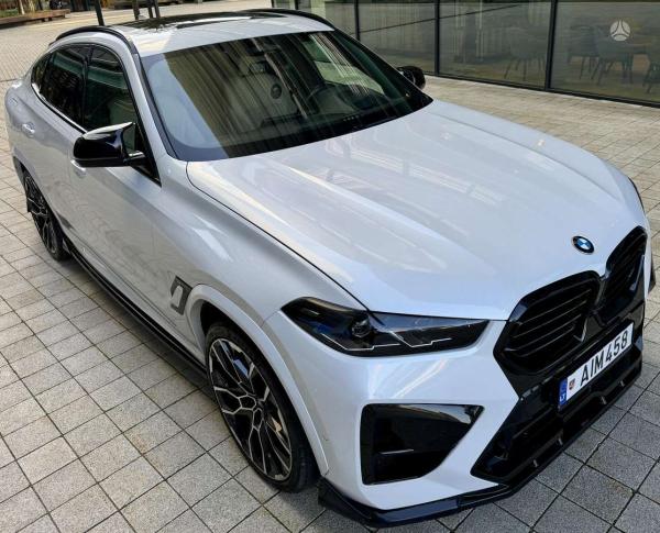 Balts BMW X6 2021 Viļņa, ar dzinēja tilpumu 2.99 L un nobraukumu 27 tūkst. km par 57000 €, foto 7 vietnē AUTOMOTO.COM.LV