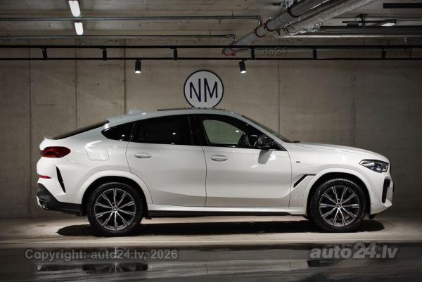 White BMW X6 2022 in Tallinn, with an engine capacity of 3.00 L and mileage of 81 thousand km for 64990 €, photo 8 on AUTOMOTO.COM.LV