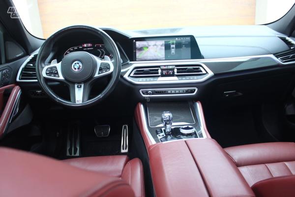 Balts BMW X6 2022 Viļņa, ar dzinēja tilpumu 4.40 L un nobraukumu 106 tūkst. km par 63200 €, foto 7 vietnē AUTOMOTO.COM.LV