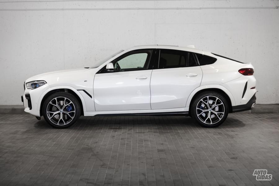Balts BMW X6 2022 Viļņa, ar dzinēja tilpumu 3.00 L un nobraukumu 107 tūkst. km par 58491 €, foto 5 vietnē AUTOMOTO.COM.LV