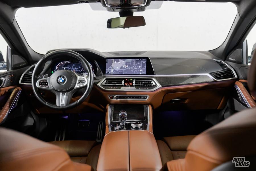 Balts BMW X6 2022 Viļņa, ar dzinēja tilpumu 3.00 L un nobraukumu 107 tūkst. km par 58491 €, foto 25 vietnē AUTOMOTO.COM.LV