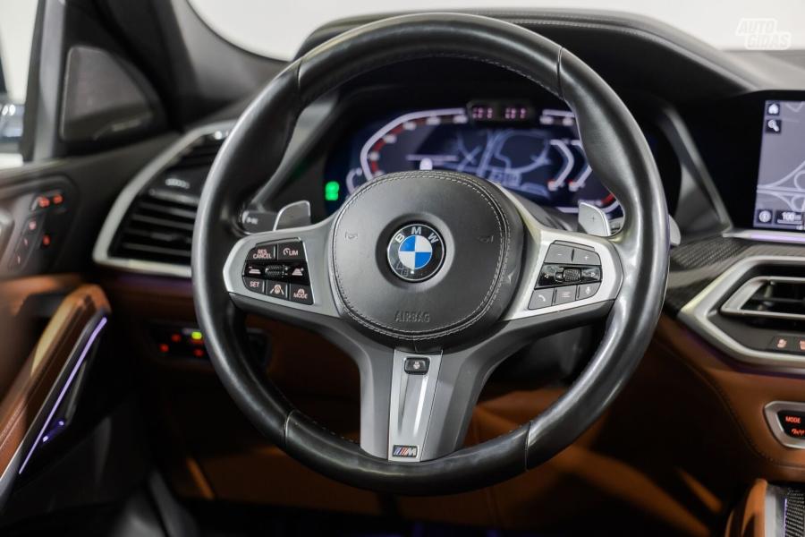Balts BMW X6 2022 Viļņa, ar dzinēja tilpumu 3.00 L un nobraukumu 107 tūkst. km par 58491 €, foto 27 vietnē AUTOMOTO.COM.LV