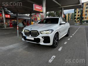 Белый БМВ Х6 2022 в Рига, объемом двигателя 3.00 л и пробегом 90 тыс. км за 55000 €, фото 6 на AUTOMOTO.COM.LV