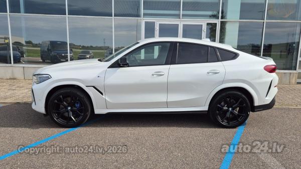 White BMW X6 2022 in Tallinn, with an engine capacity of 3.00 L and mileage of 66 thousand km for 56900 €, photo 3 on AUTOMOTO.COM.LV