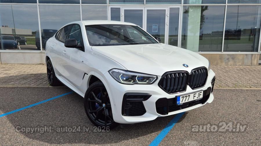 Balts BMW X6 2022 Tallina, ar dzinēja tilpumu 3.00 L un nobraukumu 66 tūkst. km par 56900 €, foto 4 vietnē AUTOMOTO.COM.LV