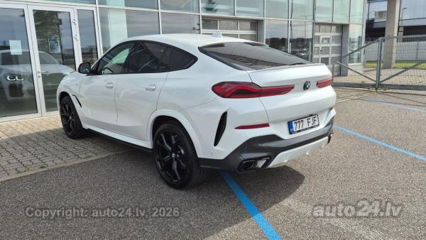 White BMW X6 2022 in Tallinn, with an engine capacity of 3.00 L and mileage of 66 thousand km for 56900 €, photo 7 on AUTOMOTO.COM.LV