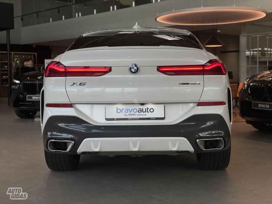 Balts BMW X6 2022 Klaipėda, ar dzinēja tilpumu 3.00 L un nobraukumu 107 tūkst. km par 57493 €, foto 6 vietnē AUTOMOTO.COM.LV