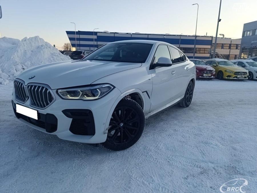 Balts BMW X6 2023 Avižieniai, ar dzinēja tilpumu 3.00 L un nobraukumu 69 tūkst. km par 59900 €, foto 1 vietnē AUTOMOTO.COM.LV