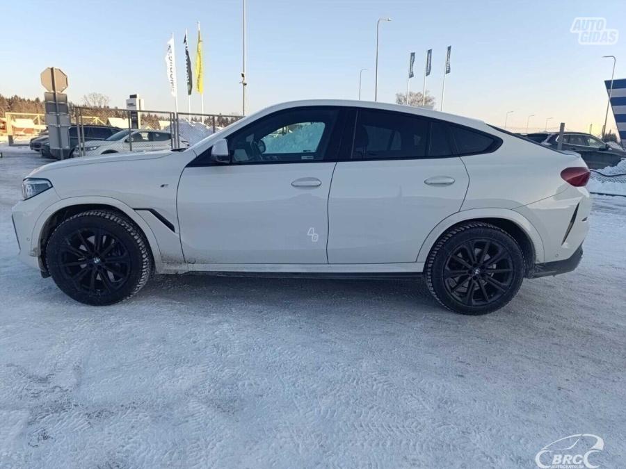 Balts BMW X6 2023 Avižieniai, ar dzinēja tilpumu 3.00 L un nobraukumu 69 tūkst. km par 59900 €, foto 2 vietnē AUTOMOTO.COM.LV