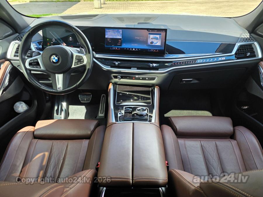 White BMW X6 2023 in Viljandi, with an engine capacity of 3.00 L and mileage of 33 thousand km for 69999 €, photo 16 on AUTOMOTO.COM.LV