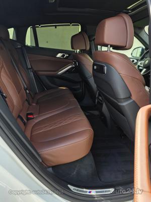 White BMW X6 2023 in Viljandi, with an engine capacity of 3.00 L and mileage of 33 thousand km for 69999 €, photo 17 on AUTOMOTO.COM.LV
