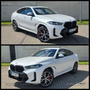 White BMW X6 2023 in Viljandi, with an engine capacity of 3.00 L and mileage of 33 thousand km for 69999 €, photo 20 on AUTOMOTO.COM.LV
