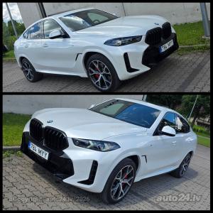 White BMW X6 2023 in Viljandi, with an engine capacity of 3.00 L and mileage of 33 thousand km for 69999 €, photo 22 on AUTOMOTO.COM.LV
