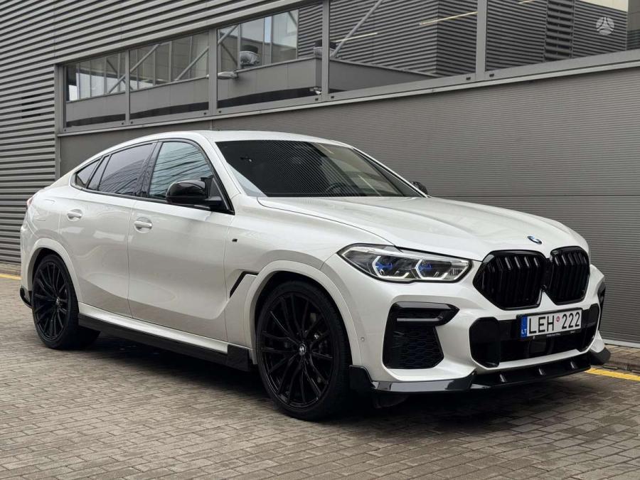 Balts BMW X6 2023 Viļņa, ar dzinēja tilpumu 2.99 L un nobraukumu 65 tūkst. km par 64222 €, foto 3 vietnē AUTOMOTO.COM.LV