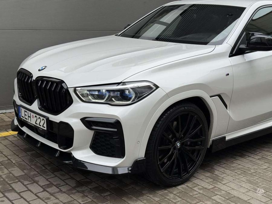 Balts BMW X6 2023 Viļņa, ar dzinēja tilpumu 2.99 L un nobraukumu 65 tūkst. km par 64222 €, foto 6 vietnē AUTOMOTO.COM.LV