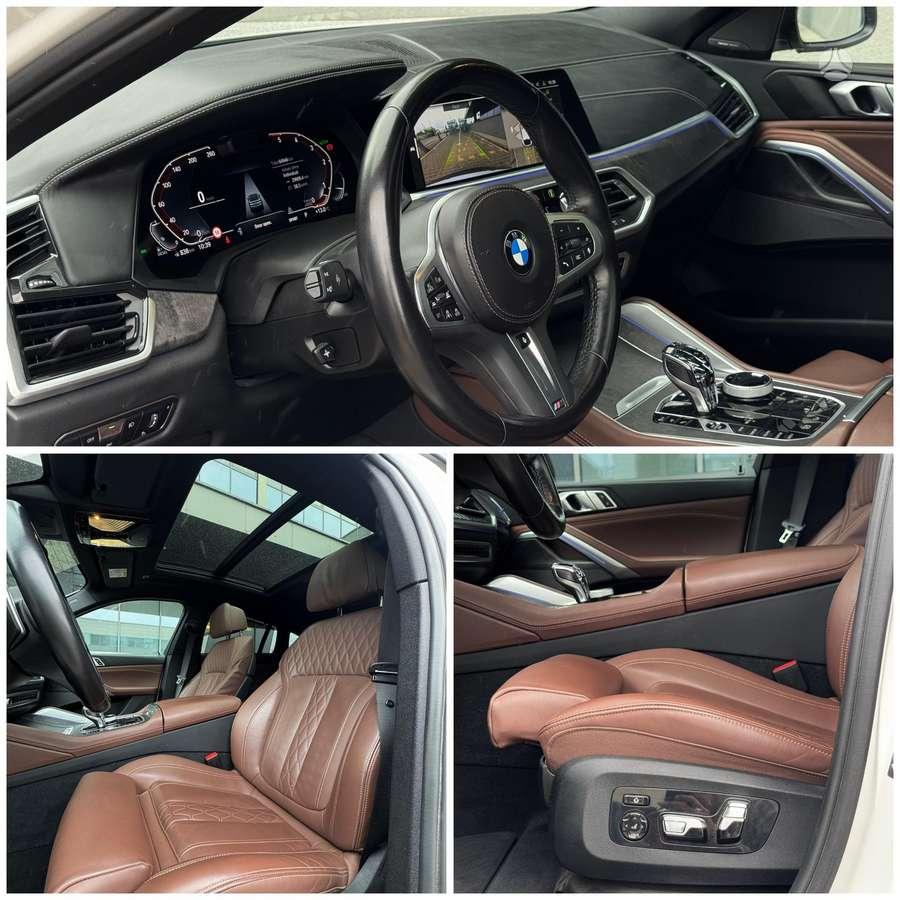 Balts BMW X6 2023 Viļņa, ar dzinēja tilpumu 2.99 L un nobraukumu 65 tūkst. km par 64222 €, foto 23 vietnē AUTOMOTO.COM.LV