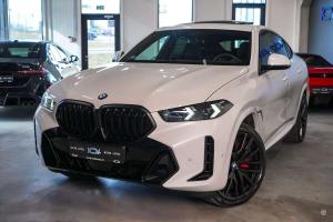 White BMW X6 2025 in Marijampole, with an engine capacity of 3.00 L and mileage of 20 thousand km for 82450 €, photo 5 on AUTOMOTO.COM.LV