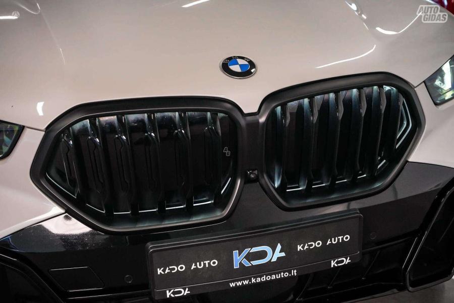 White BMW X6 2025 in Marijampole, with an engine capacity of 3.00 L and mileage of 20 thousand km for 82450 €, photo 9 on AUTOMOTO.COM.LV