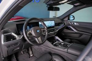 White BMW X6 2025 in Marijampole, with an engine capacity of 3.00 L and mileage of 20 thousand km for 82450 €, photo 26 on AUTOMOTO.COM.LV
