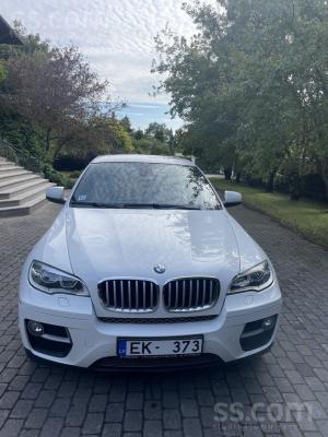 White BMW X6 2012 in Riga, with an engine capacity of 3.00 L and mileage of 154 thousand km for 15500 €, photo 3 on AUTOMOTO.COM.LV