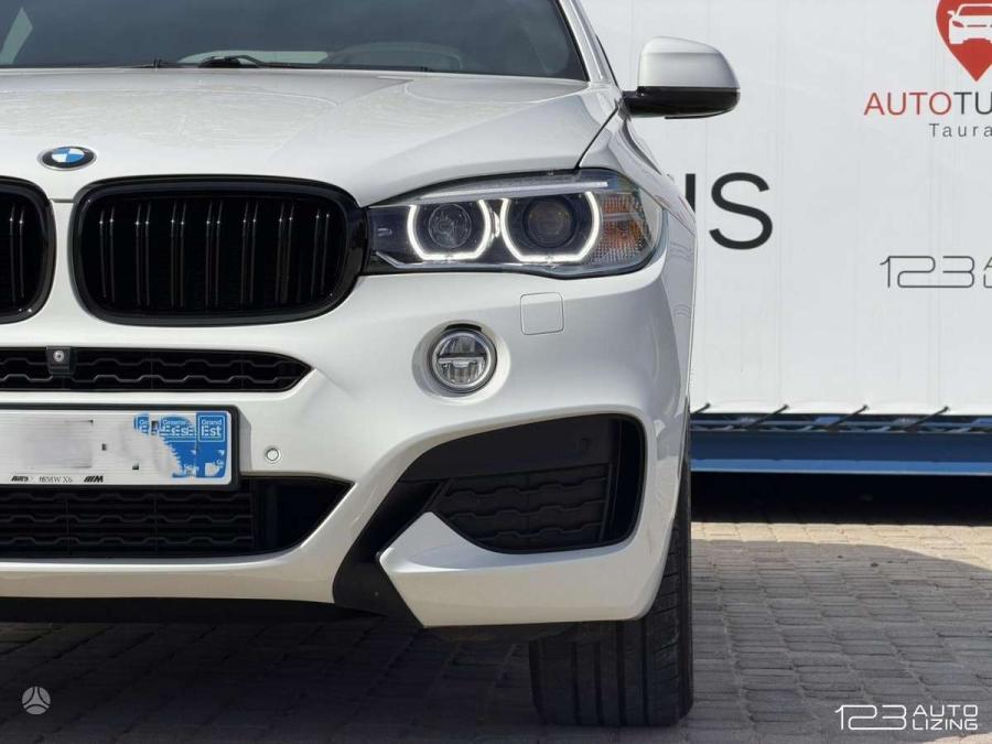 Balts BMW X6 2015 Tauragė, ar dzinēja tilpumu 3.00 L un nobraukumu 221 tūkst. km par 19900 €, foto 5 vietnē AUTOMOTO.COM.LV