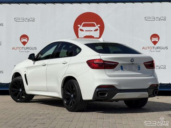 BMW X6 2015 Tauragė vietnē Balts BMW X6 2015 Tauragė, ar dzinēja tilpumu 3.00 L un nobraukumu 221 tūkst. km par 19900 €, foto 9 vietnē AUTOMOTO.COM.LV