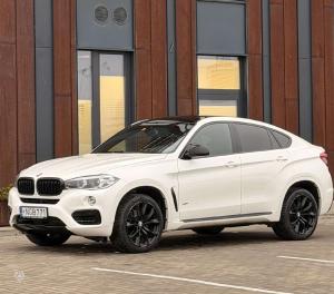 White BMW X6 2016 in Kaunas, with an engine capacity of 3.00 L and mileage of 153 thousand km for 24500 €, photo 9 on AUTOMOTO.COM.LV