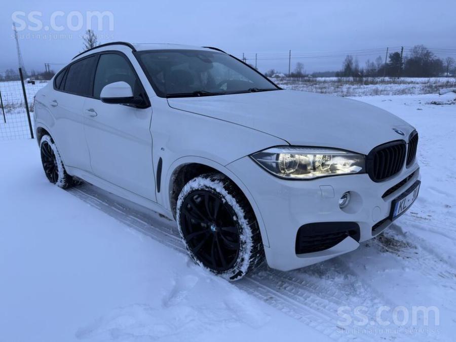 Balts BMW X6 2016 Rīga, ar dzinēja tilpumu 3.00 L un nobraukumu 198 tūkst. km par 28500 €, foto 1 vietnē AUTOMOTO.COM.LV