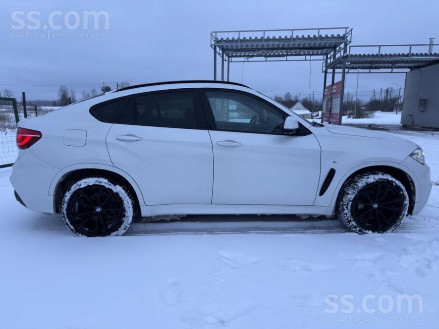 Balts BMW X6 2016 Rīga, ar dzinēja tilpumu 3.00 L un nobraukumu 198 tūkst. km par 28500 €, foto 3 vietnē AUTOMOTO.COM.LV