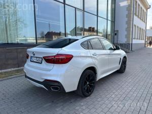 White BMW X6 2016 in Balvi, with an engine capacity of 3.00 L and mileage of 210 thousand km for 25900 €, photo 3 on AUTOMOTO.COM.LV
