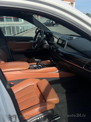 White BMW X6 2016 in Tallinn, with an engine capacity of 3.00 L and mileage of 230 thousand km for 24862 €, photo 7 on AUTOMOTO.COM.LV