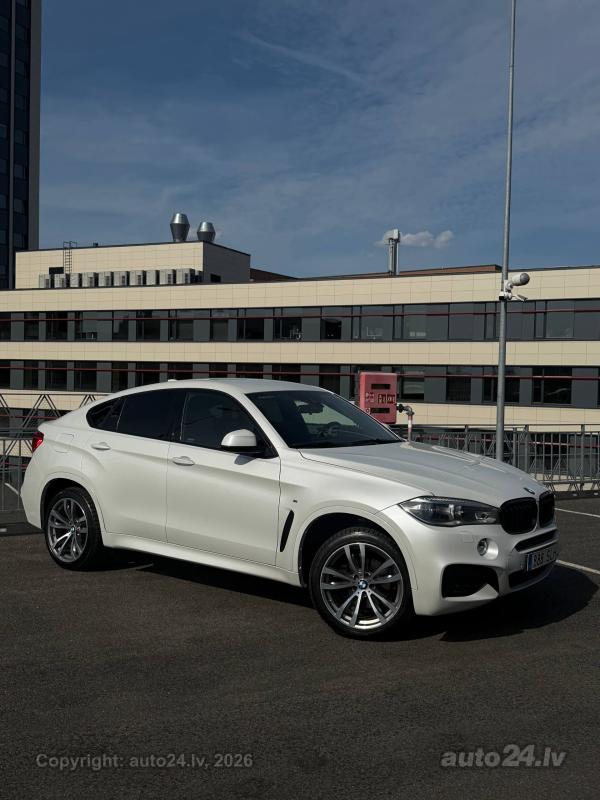 БМВ Х6 2016 в Таллин на AUTOMOTO.COM.LV Белый БМВ Х6 2016 в Таллин, объемом двигателя 3.00 л и пробегом 230 тыс. км за 24862 €, фото 8 на AUTOMOTO.COM.LV