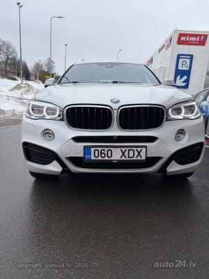 Balts BMW X6 2018 Tallina, ar dzinēja tilpumu 3.00 L un nobraukumu 170 tūkst. km par 32200 €, foto  vietnē AUTOMOTO.COM.LV