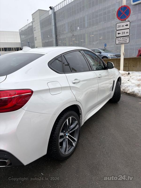 White BMW X6 2018 in Tallinn, with an engine capacity of 3.00 L and mileage of 170 thousand km for 32200 €, photo 4 on AUTOMOTO.COM.LV