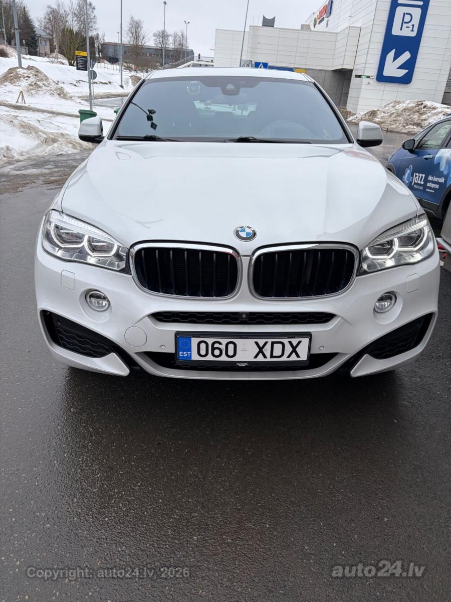 Balts BMW X6 2018 Tallina, ar dzinēja tilpumu 3.00 L un nobraukumu 170 tūkst. km par 32200 €, foto 5 vietnē AUTOMOTO.COM.LV