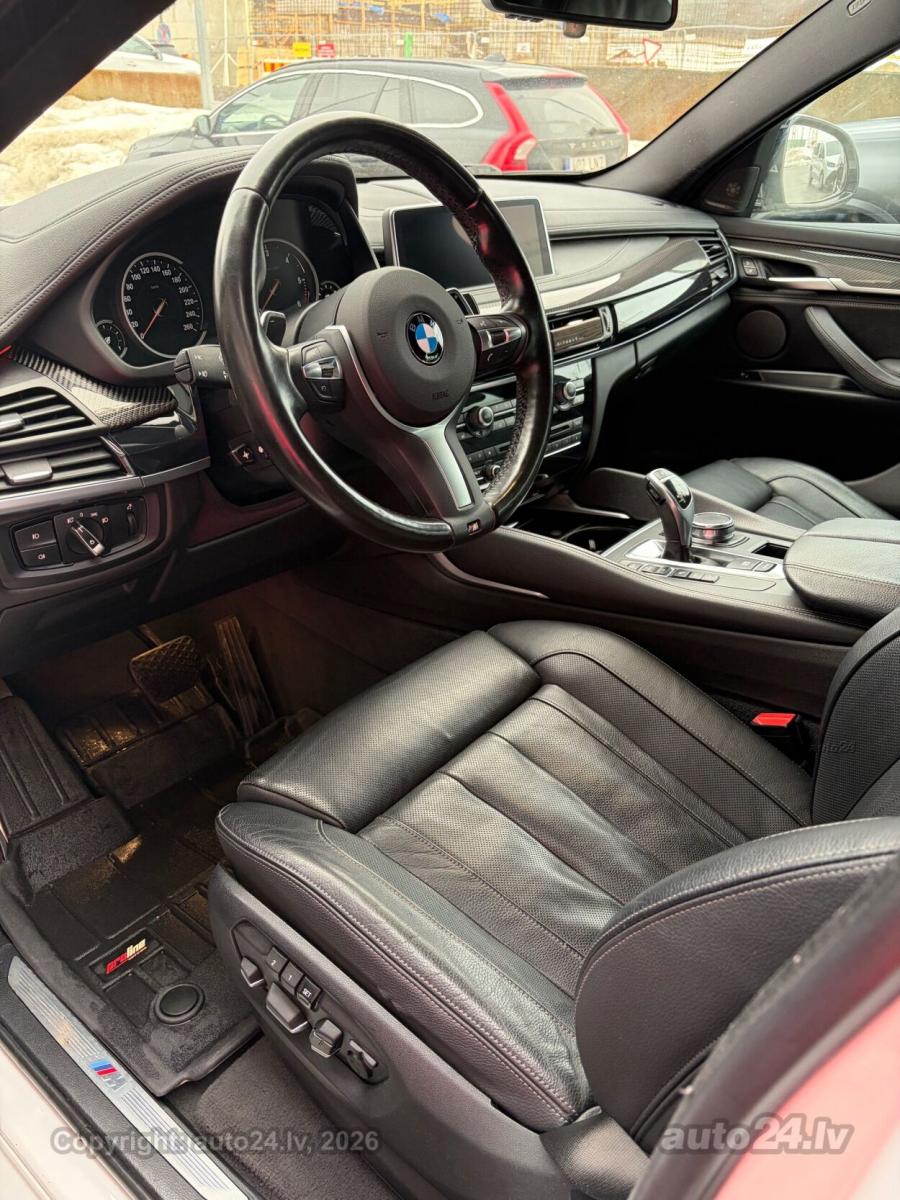 Balts BMW X6 2018 Tallina, ar dzinēja tilpumu 3.00 L un nobraukumu 170 tūkst. km par 32200 €, foto 7 vietnē AUTOMOTO.COM.LV