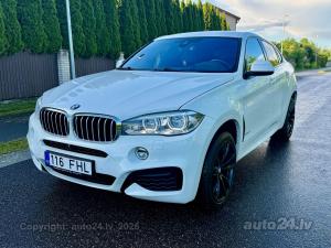 White BMW X6 2018 in Tallinn, with an engine capacity of 3.00 L and mileage of 120 thousand km for 32999 €, photo  on AUTOMOTO.COM.LV