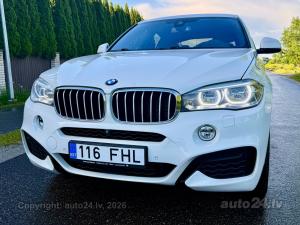 White BMW X6 2018 in Tallinn, with an engine capacity of 3.00 L and mileage of 120 thousand km for 32999 €, photo 3 on AUTOMOTO.COM.LV