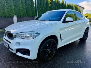 White BMW X6 2018 in Tallinn, with an engine capacity of 3.00 L and mileage of 120 thousand km for 32999 €, photo 5 on AUTOMOTO.COM.LV